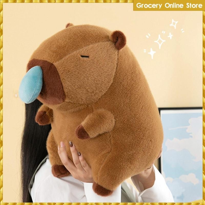 [ Wishshopelxl ] Capybara Room Decor ตุ ๊ กตา Capybara ของสะสม | Shopee ...