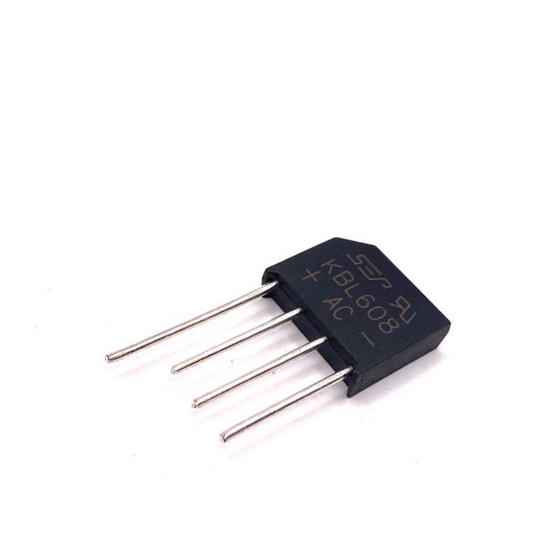 ไดโอดบริด diode Bridge Rectifier kbl608 6A 800v ไดโอดขาเรียง | Shopee ...
