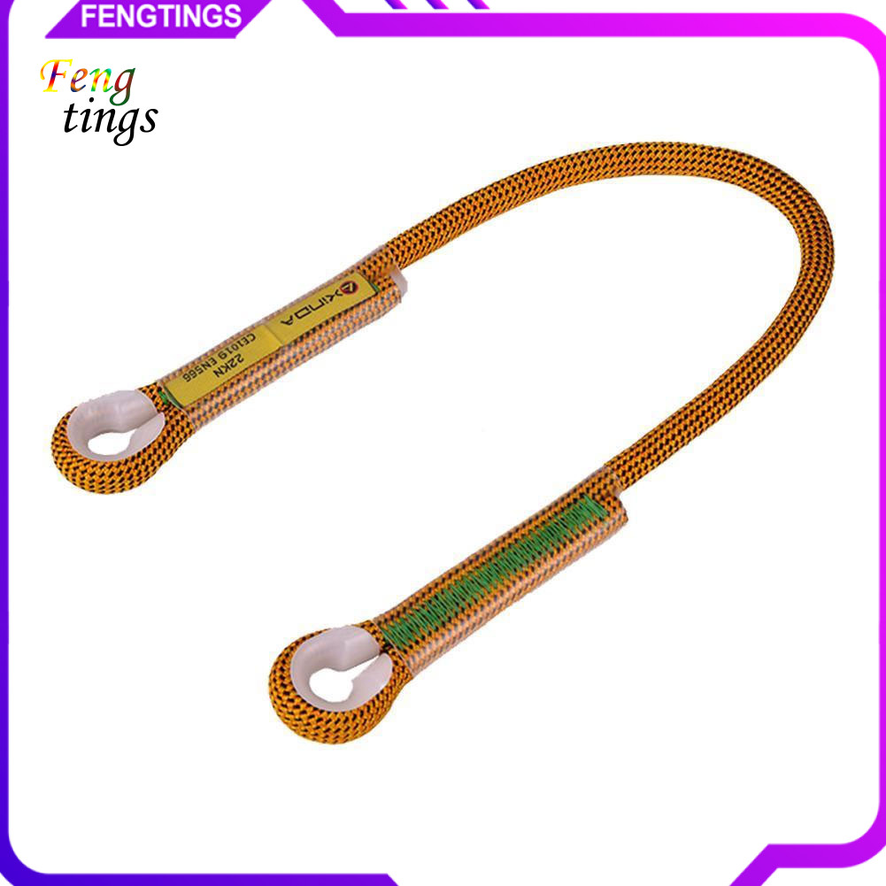 [Ft] 22kn Safety Rock Climbing Anti-Fall Protection Outdoor Rescue Rope ...