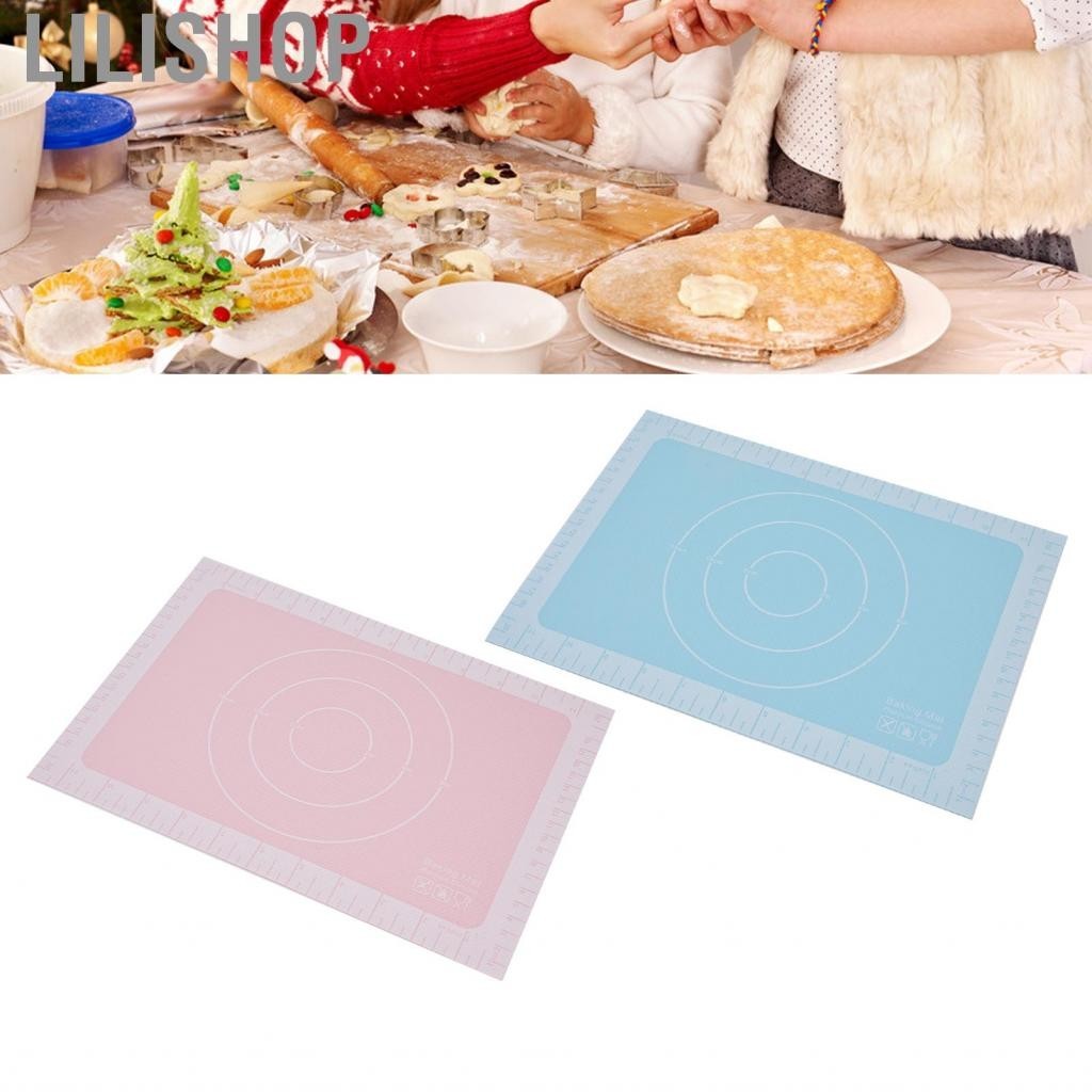 Lilishop Macaron Baking Mat ซิลิโคนป้องกันการติดปลอดภัยสำหรับขนมปัง ...