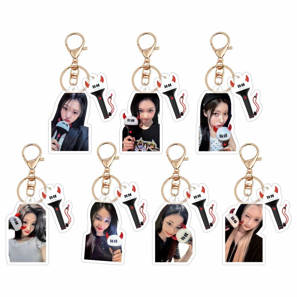 NS3 BABYMONSTER RAMI อะคริลิคพวงกุญแจกระเป๋าเป้สะพายหลังจี้ AHYEON RORA ...