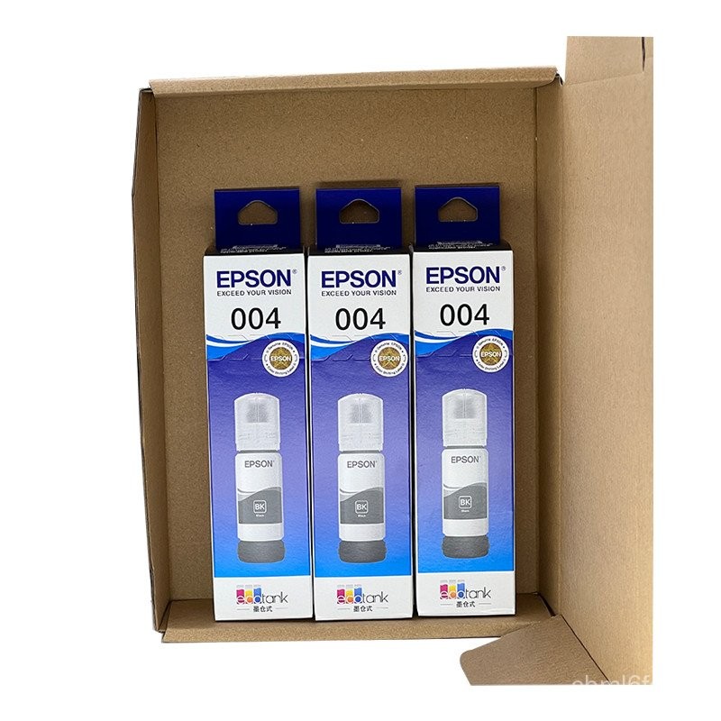 หมึกแท้ Epson 004 สี่สี L3253 L3258 L3256 L3251 L3558 L1258 L3218 | Shopee Thailand