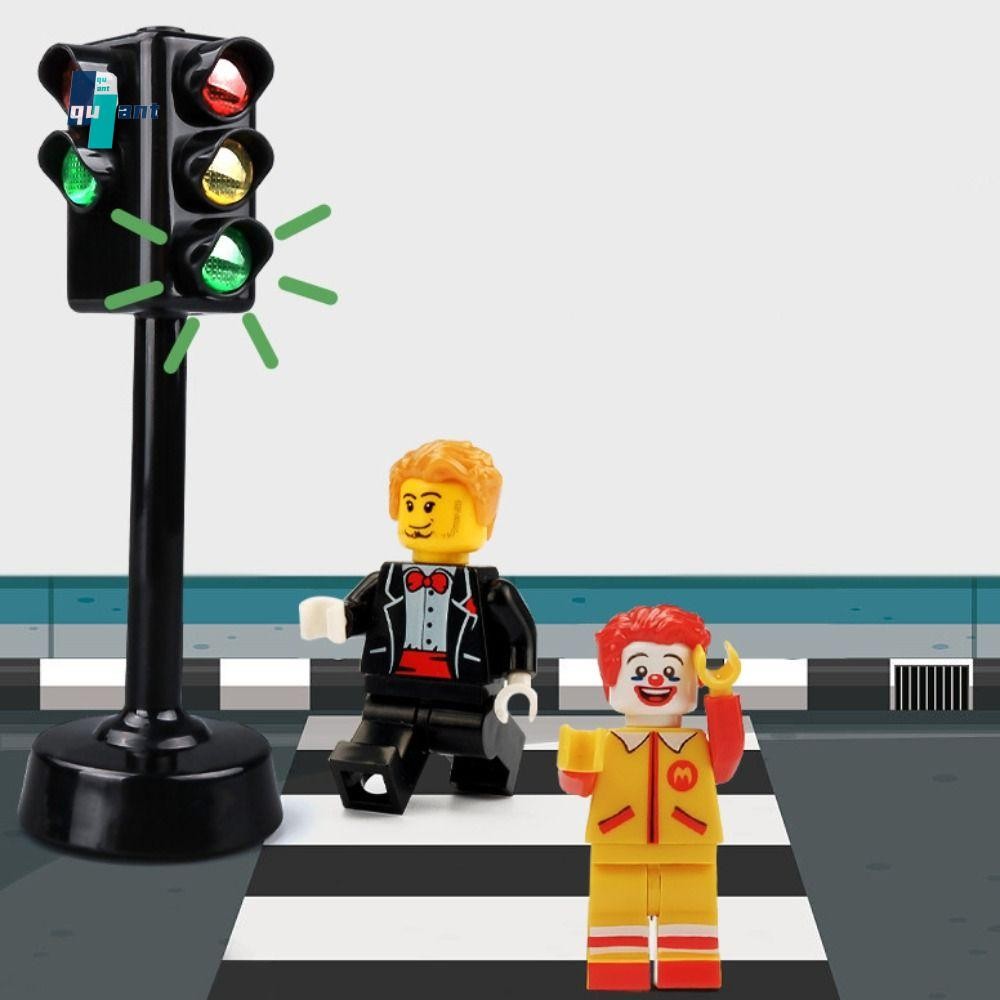 Quantumsky รุ่นไฟจราจร LED พลาสติกไฟจราจรขนาดเล็ก,ไฟจราจรรุ่นของเล่น Acousto Optic System Early ...