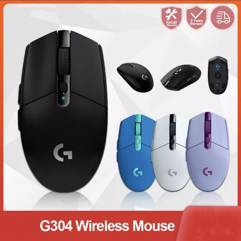 Logitech G304 เมาส์ไร้สาย เมาส์เกมมิ่งไร้สาย Wireless Gaming Mouse ...