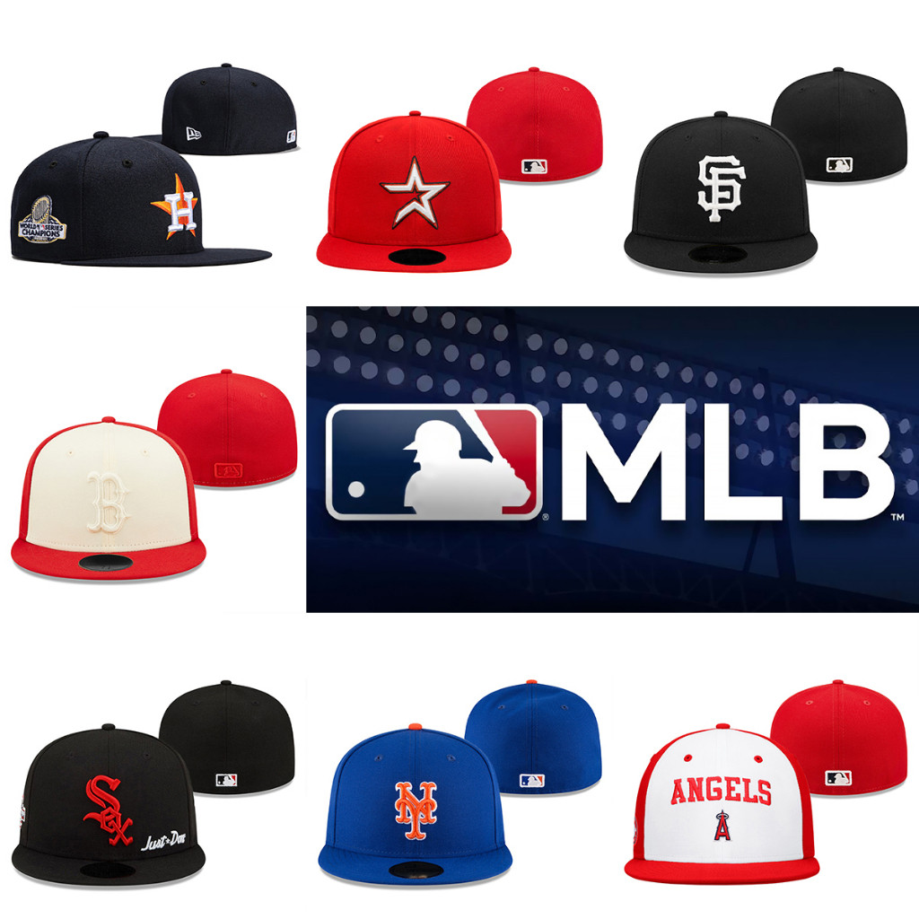 Mlb High Quality Fashion brand Closed cap หมวกเบสบอล#1 | Shopee Thailand