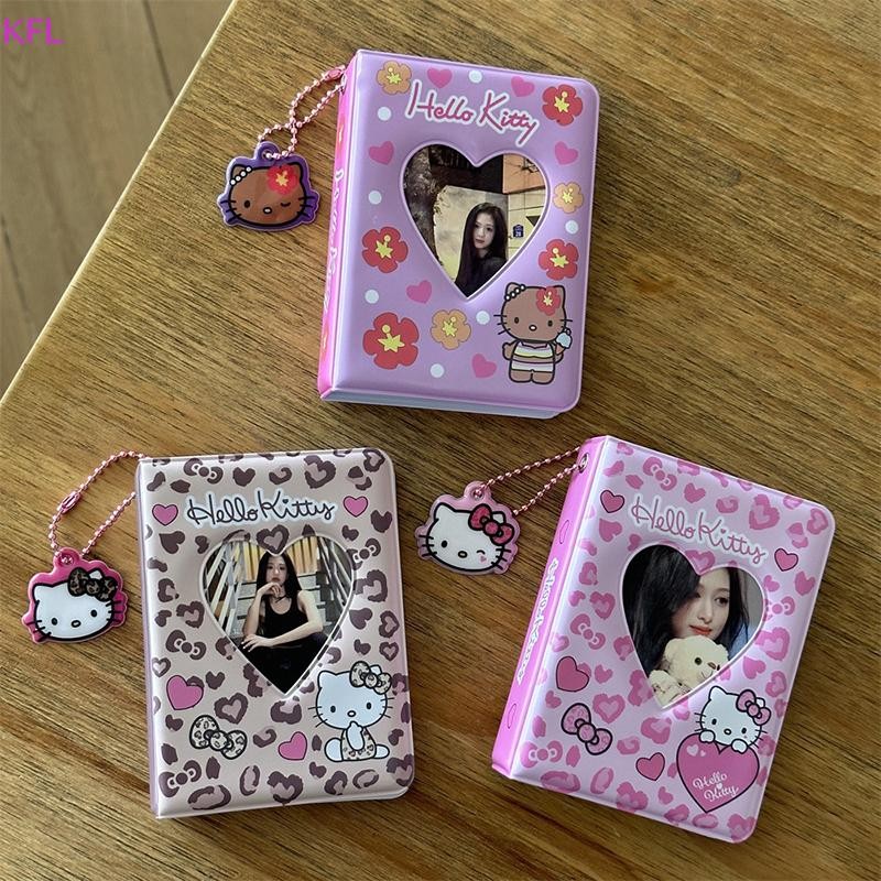 (KFL) Kawaii Hello Kitty อัลบั้มรูปอะนิเมะ Sanrio KT Cat 3 นิ้ว Mini ...