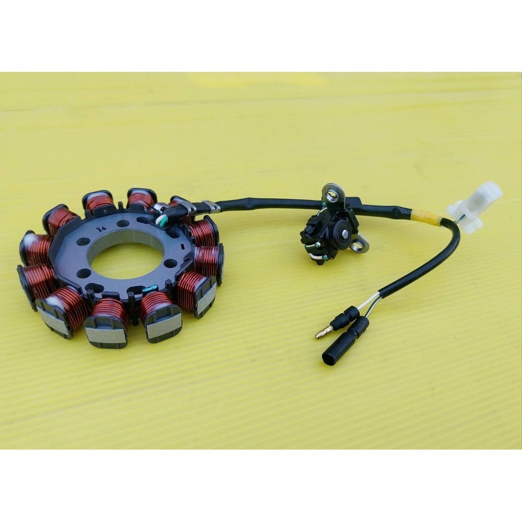 31120-K03-H32ขดลวดจานไฟแท้HONDA Wave110iรุ่นสตาร์ทเท้า รุ่นท่อตรง ปี ...