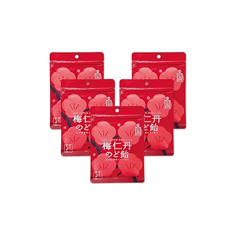 Morishita Nintan Ume Nintan throat lozenges 60g ( 17 ชิ ้ น x 5 ถุง ...