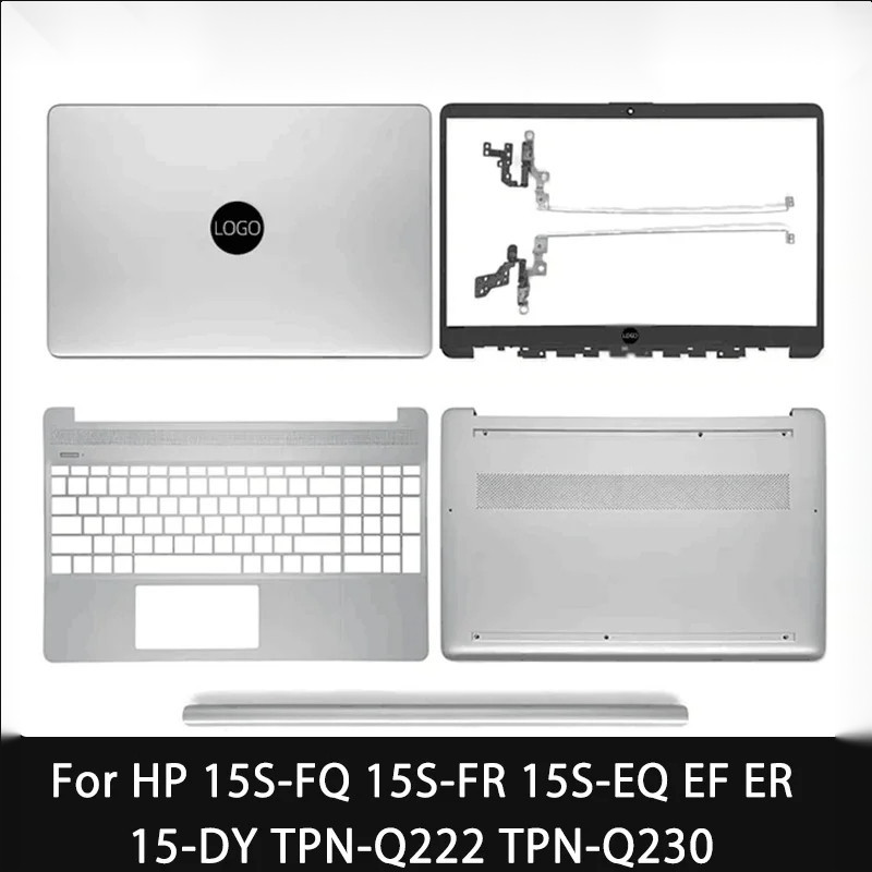 ใหม ่ สําหรับ HP 15S-FQ 15S-FR 15S-EQ 15-EF 15-ER 15-DY TPN-Q222 TPN-Q230 LCD ฝาครอบหลัง Bezel ...
