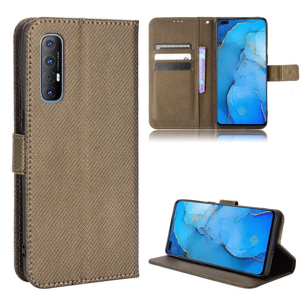 ★Flip Case OPPO Reno3 Pro Case Wallet PU Leather Back Cover OPPO Reno 3 ...