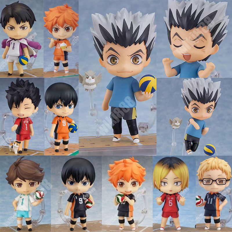 Nendoroid Haikyuu! Action Figure Kotaro Bokuto 2035 Hinata Shoyo Kageyama Tobio Tsukishima Kei ...