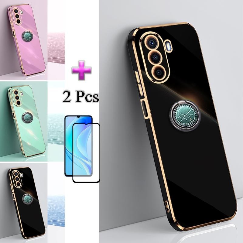 2 IN 1 สําหรับ Huawei Y6P Y6 Pro 2019 Nova Y70 Nova Y70 Plus Honor X8 ...