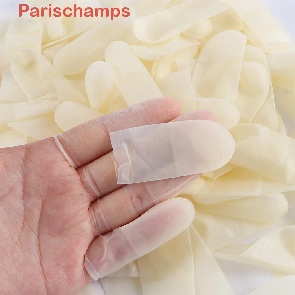Parischamps Work Finger Cots นับเตียงนิ ้ วป ้ องกันยางบางเฉียบ ...