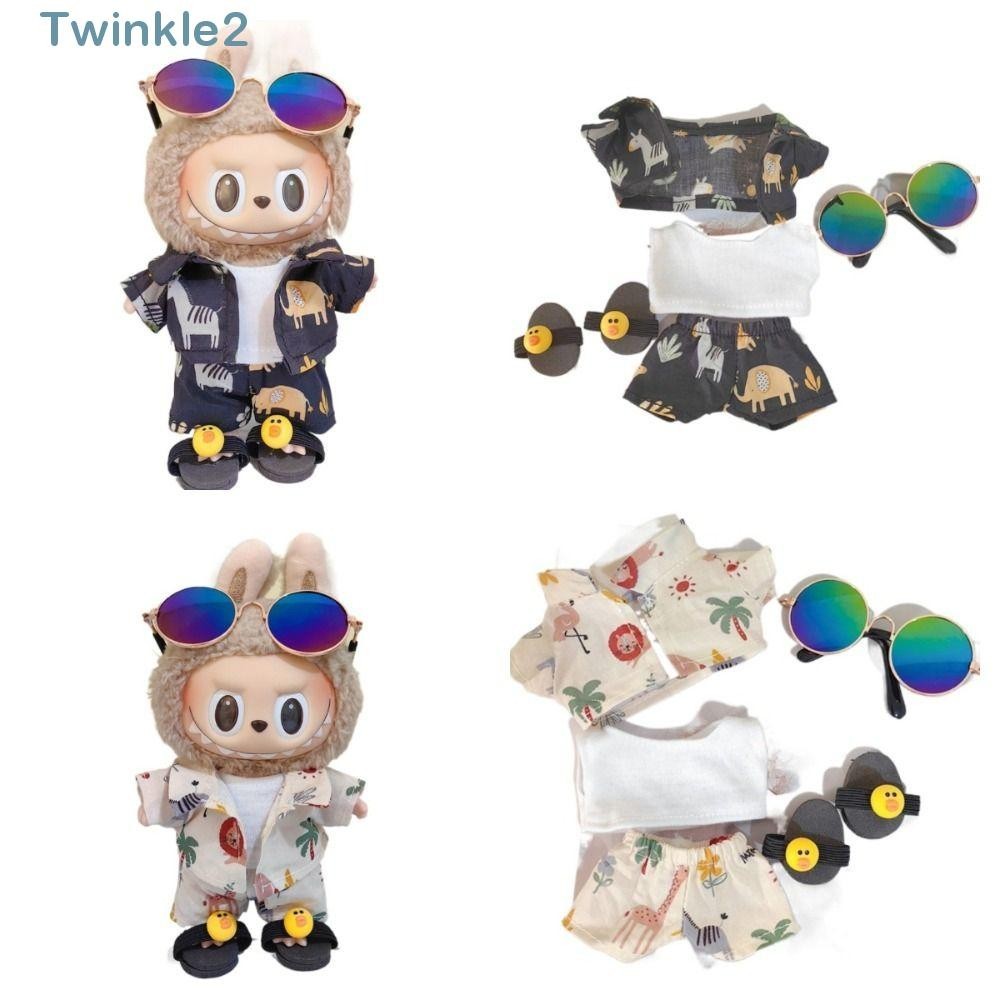 Twinkle Labubu Shirts, Hand-made DIY Labubu Beach Clothes, Mini หลายสไต ...