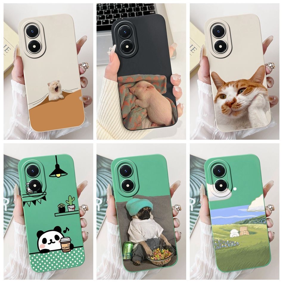 Vivo Y02S Y16 4G 2022 กรณีVivoY02s Y16 Y 16 V2214 2024 น่ารักตลกสไตล์ ...