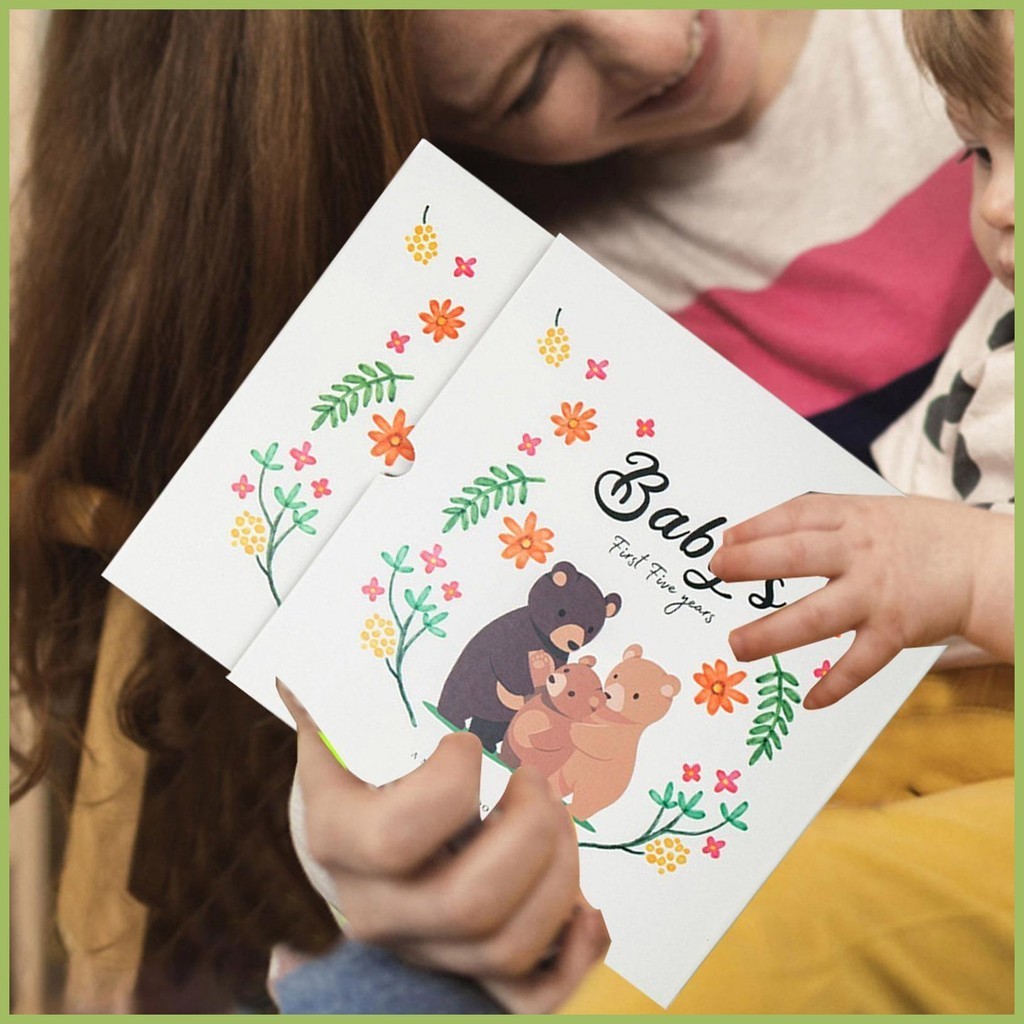 Baby Recollection Book หนังสือบันทึกเด็ก Keepsake Book วัยเด็ก Timeless ...