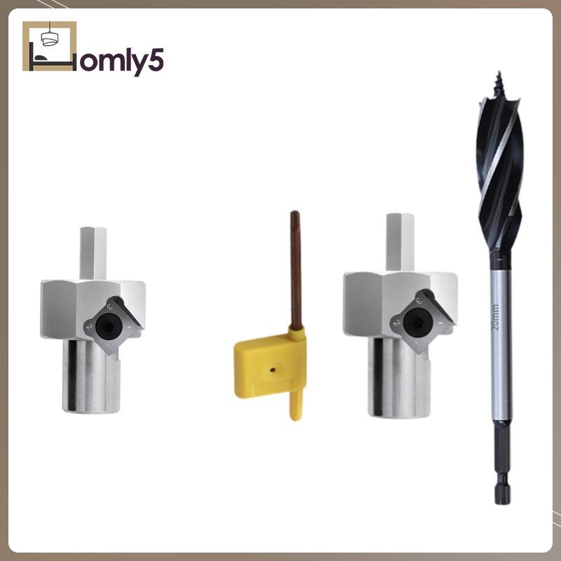 [Homyl5] 20 มม.Bench Dog Hole Chamfer น้ําหนักเบาติดตั้งง่ายอลูมิเนียม ...