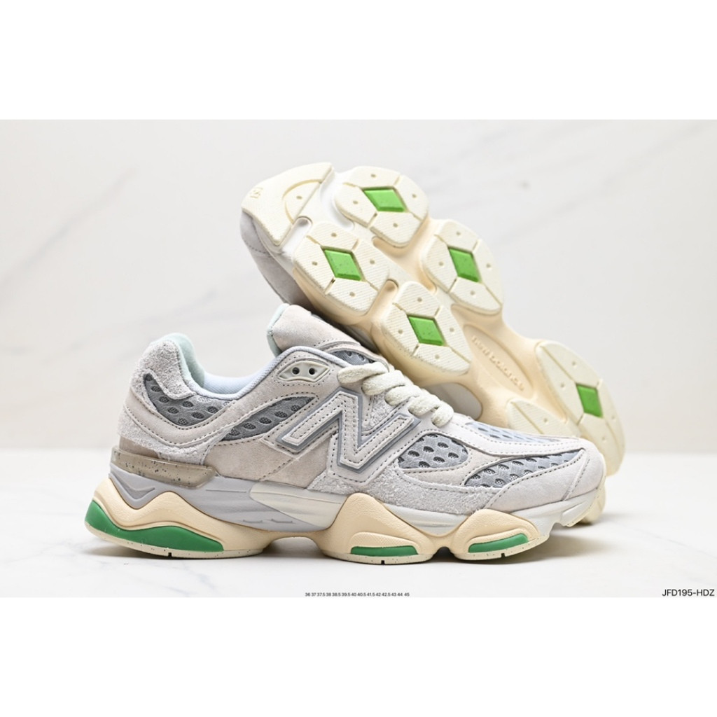 Bricks & Wood x New Balance NB 9060 U9060BW1 ผ้าตาข่ายหนังนิ่มเรียบง่าย ...