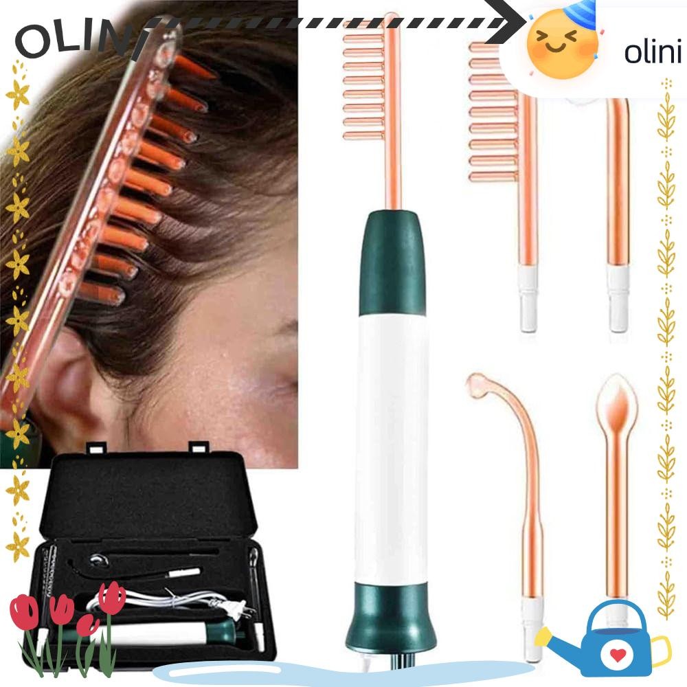 Oliini Vortex Comb Bundle, 4 การตั้งค่าความถี่สูง Vortex Hair Growth Wand,ใช้งานง่ายบํารุงรากผม ...