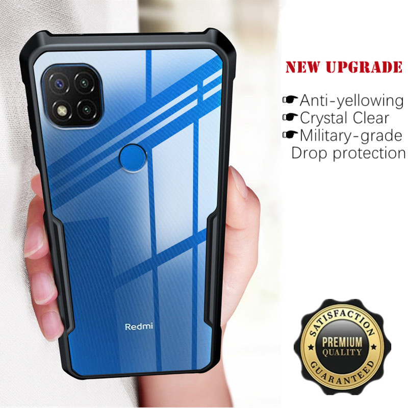 สําหรับ Xiaomi Redmi 9C M2006C3MG M2006C3MT บาง อะคริลิคใส เคสด้านหลัง ...