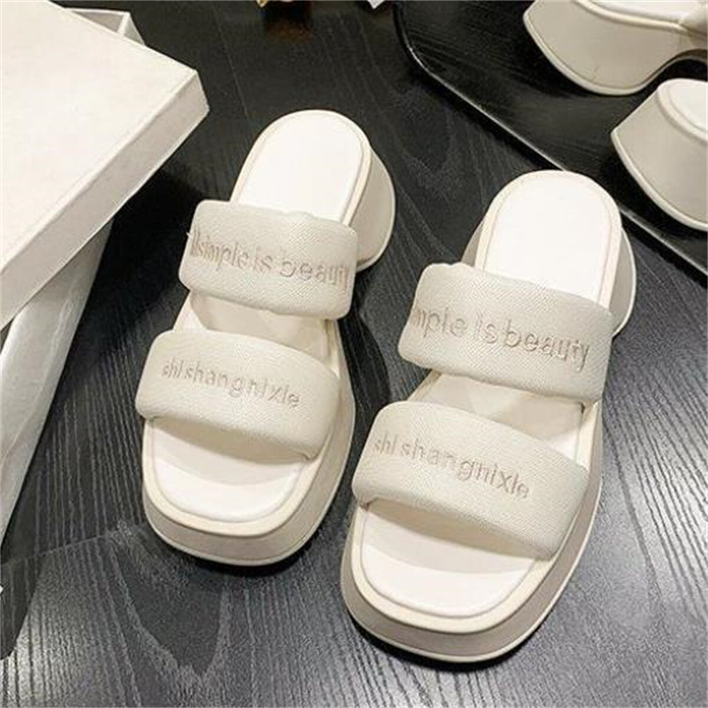 2024สไตล์ใหม่ รุ่นR41 รองเท้านิ่ม รองเท้าแตะแฟชั่นผู้หญิง เปิดนิ้วเท้า ...