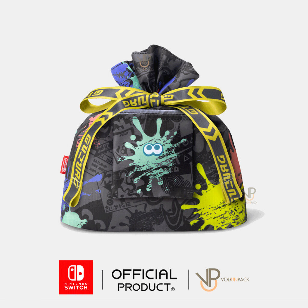 [Official] กระเป๋า ผ้า Splatoon 3 wrapping x eco bag S (squid [light ...