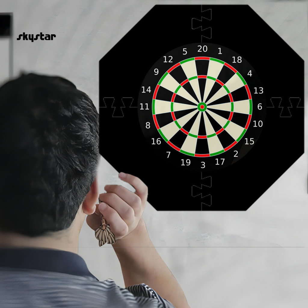 Skystar น ้ ําหนักเบา Dart Board Shield Dart Board Wall Protection แหว ...
