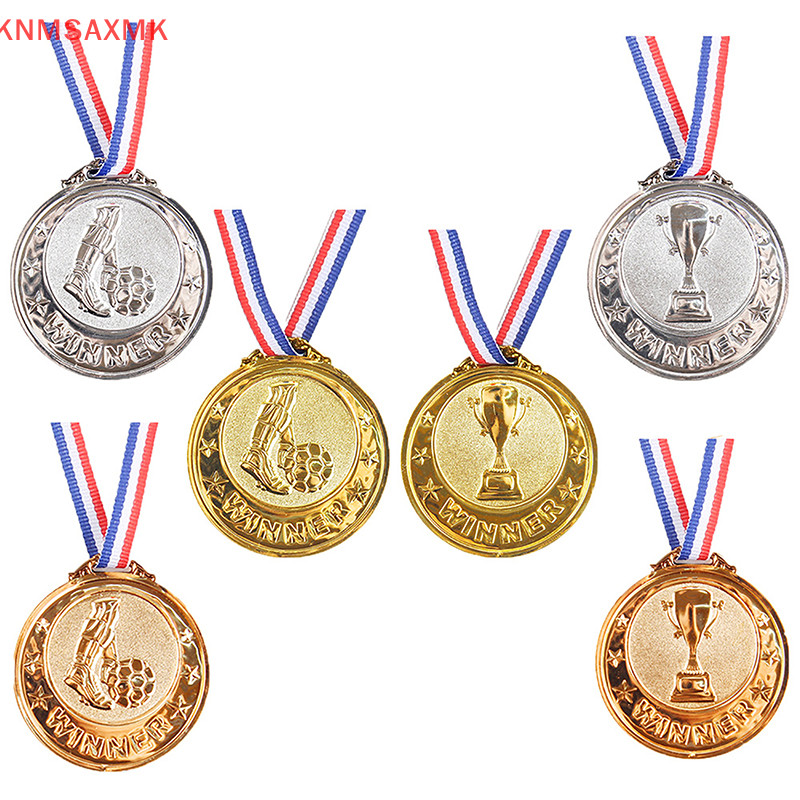 Zhechuibbb.th Gold Silver Bronze Award Medal Winner Reward Football ...