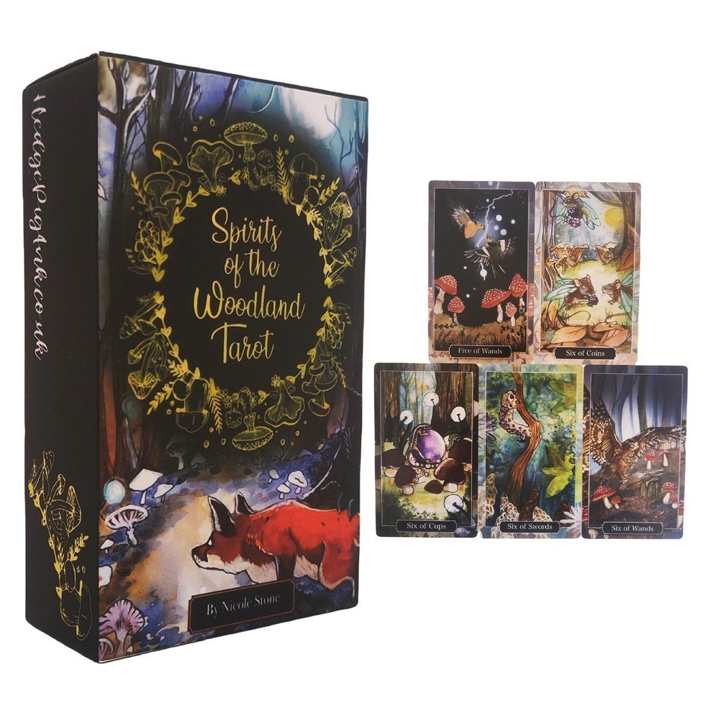 Spirits of The Woodland Tarot Oracle Cards Fate Divination Tarot Deck ...