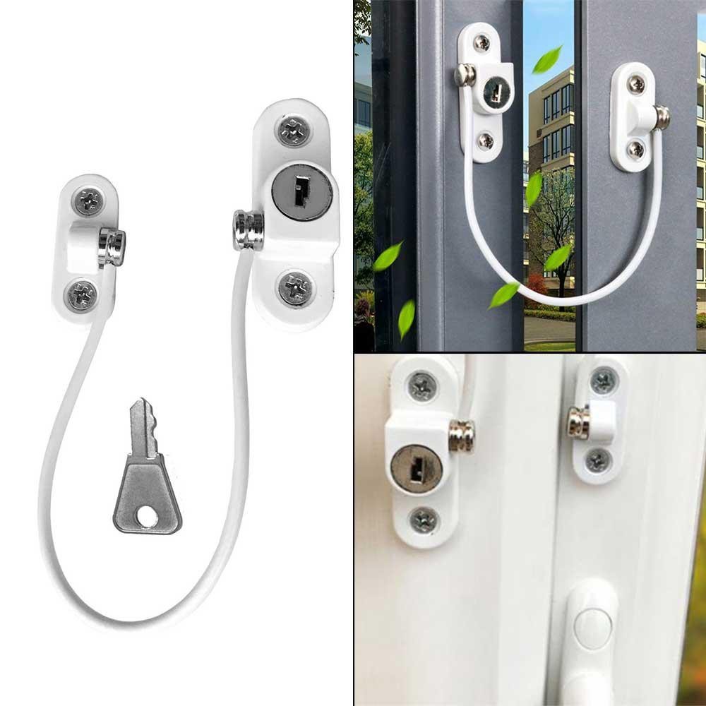 Child Window Restrictor Security Locks Door Limit Lock Prevent Children ...
