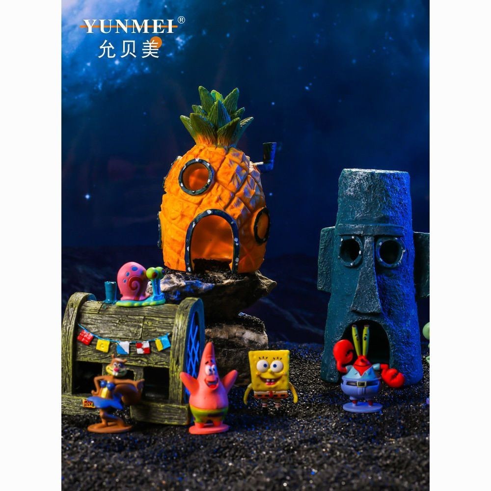 Spongebob SquarePants Pie Star Octopus Brother Crab Boss ของขวัญตุ ๊ ก ...