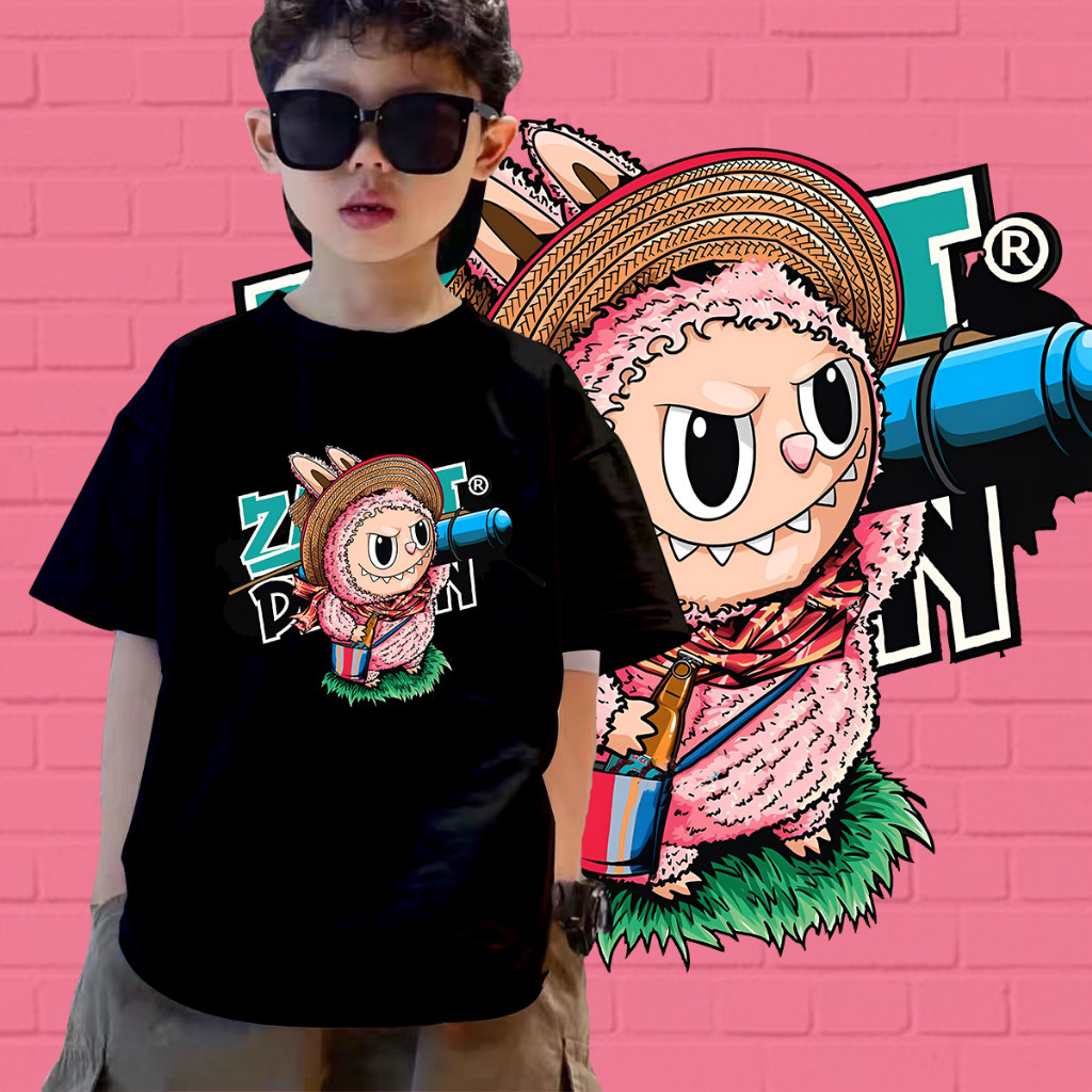 2024 New Arrival: Labubu & Labu Boo Kids Rocket T-Shirt - ธีมผจญภัยที่ ...