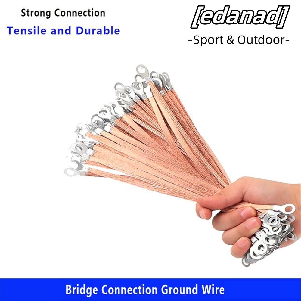Edanad 100pcs Bridge Connection Ground Wire 6mm 8mm 11mm Soft ...