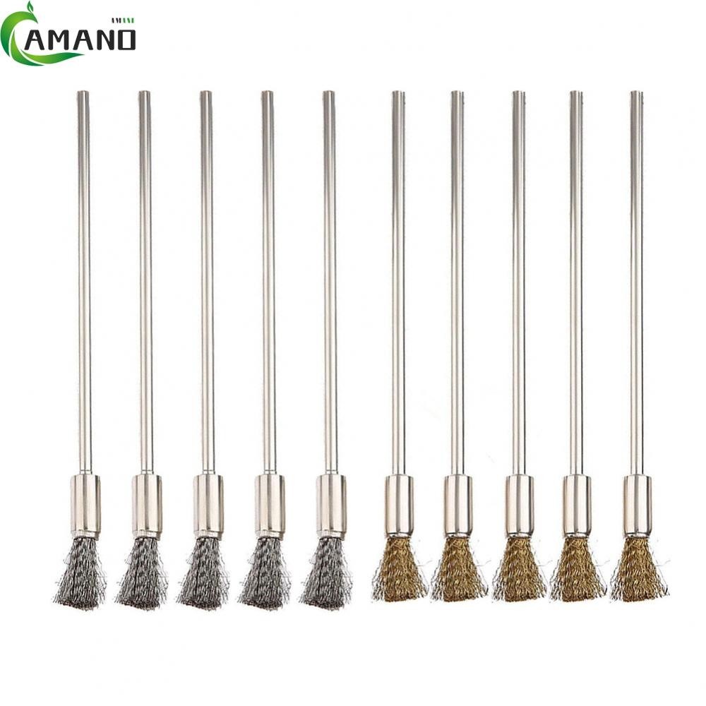 【AMANDA】Wire Brushes Steel Wire Polishing Brush For Metal Surface ...