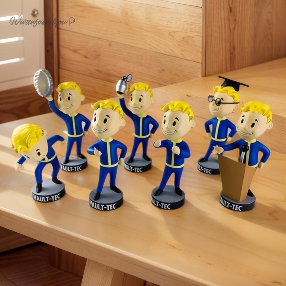 Fallout 4 Vault Boy Series (กล่อง) Bobblehead Figur Toy Collection ...