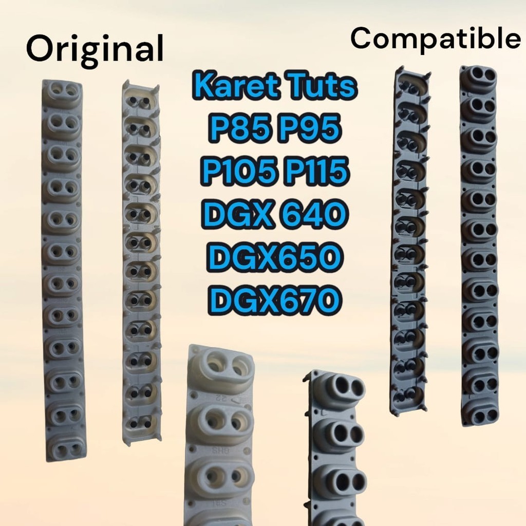 แป้นพิมพ์ยางยางนําไฟฟ้า Yamaha P 85 P 95 P 105 P 115 DGX 640 DGX 650 DGX 670 เดิม | Shopee Thailand
