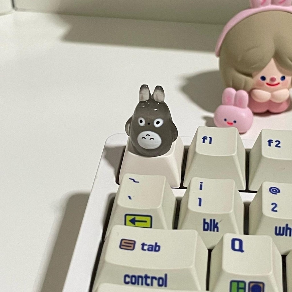 [keycaps] คีย์แคป Totoro พุดดิ้งSanrio สำหรับ Mechanical Keyboard ...