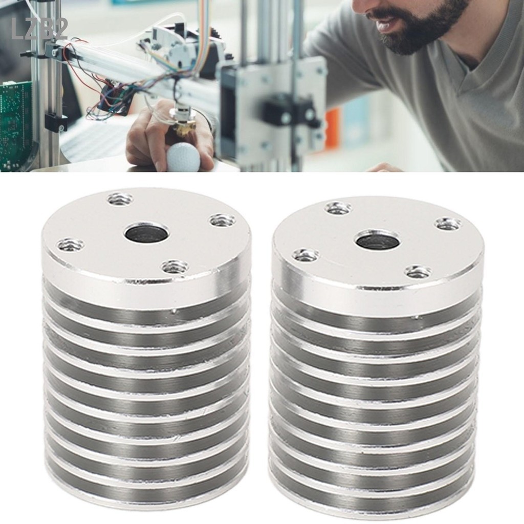 LZB2 2 ชิ้น Hotend ฮีทซิงค์ V6 Extruder อลูมิเนียมระบายความร้อนสำหรับ Voron 0.1 0.2 3D เครื่อง ...