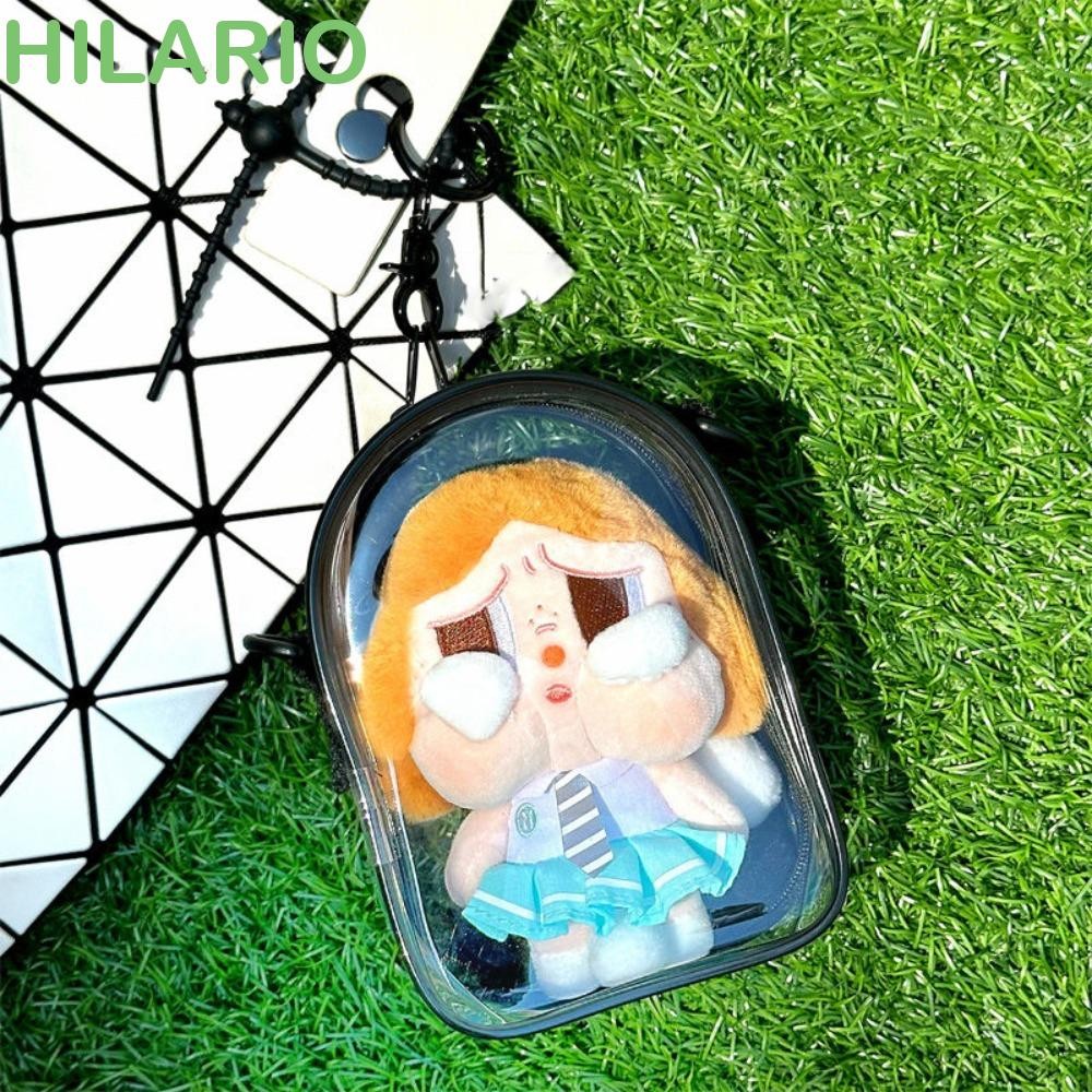 Hilario Labubu V2 ตุ๊กตากระเป๋า,Crossbodyพร้อมพวงกุญแจ Crybaby Storage ...