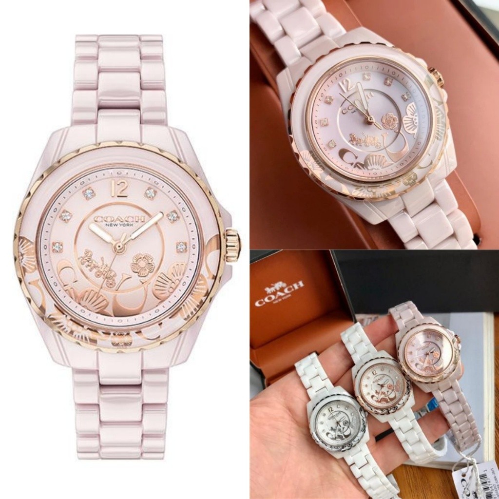 Coach Preston Pink Women's Watch 14503465 14503462 14503463 14503461 ...