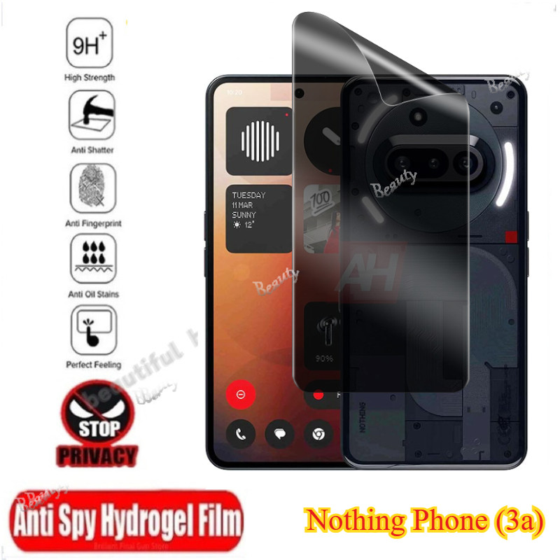 สําหรับ Nothing Phone (3a) Pro Privacy Screen Film Full Hydraulic ...