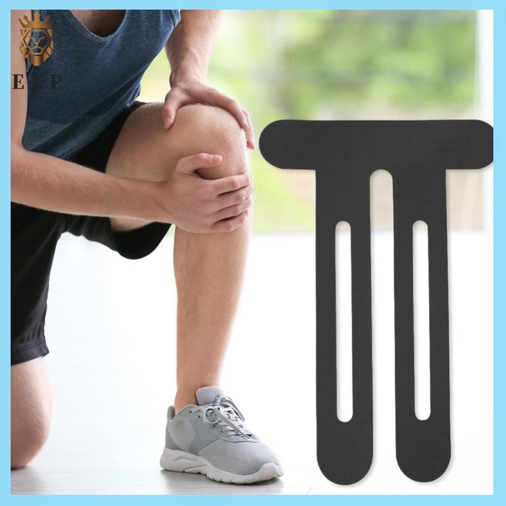 [explosion1.th] 5 ชิ้น Precut Kinesiology Tape เทปกีฬาเข่าระบายอากาศสําหรับป้องกันการบาดเจ็บ ...