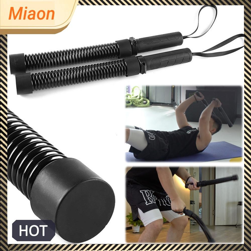 2 ชิ้น Battle Rope Spring Rod ลื่น Professional ออกกําลังกายเชือก Rod ...
