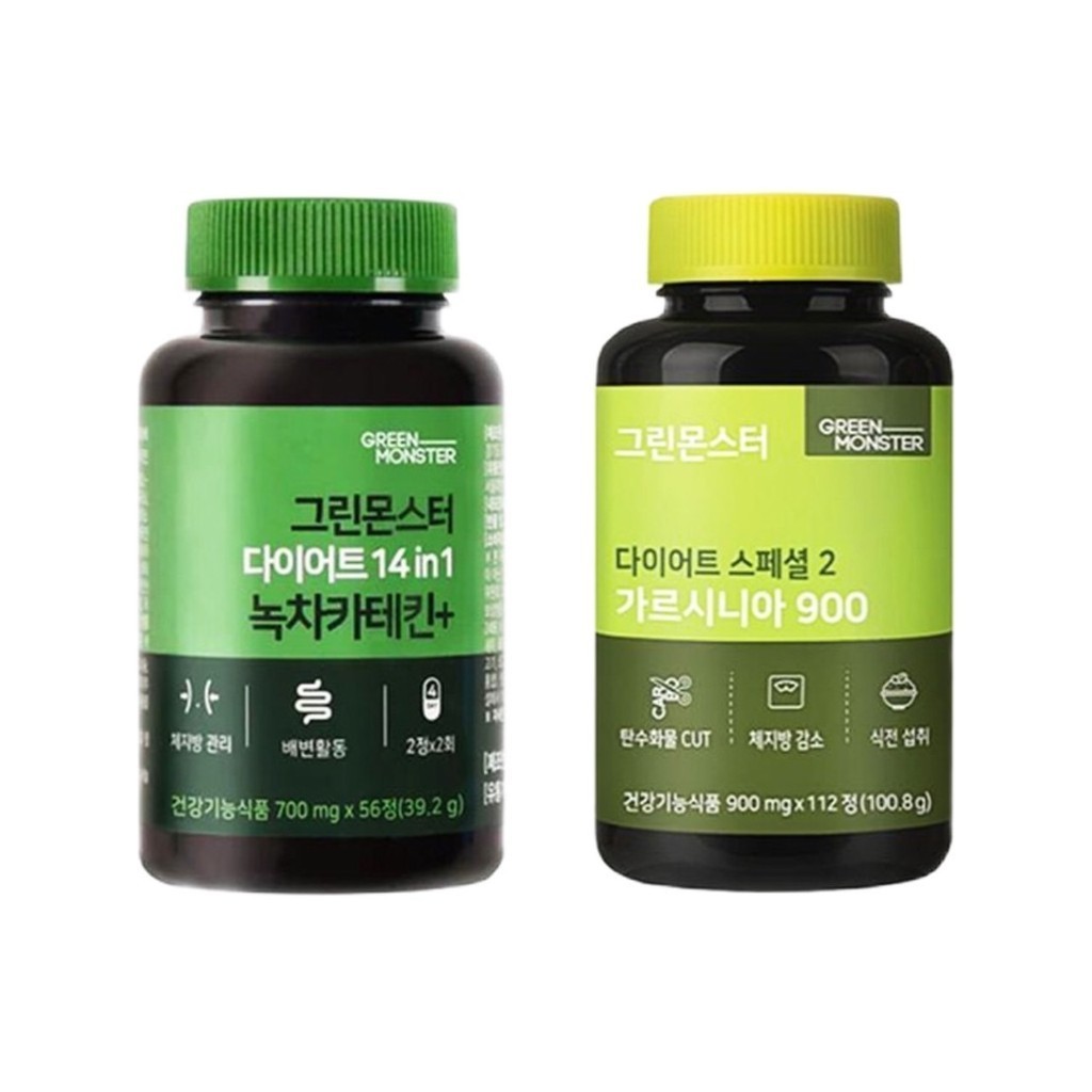 GREEN MONSTER Green Tea Catechin สารสกัดจากชาเขียว ต้านอนุมูลอิสระ ( No ...
