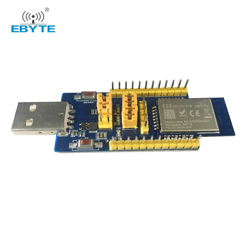 CH340G Zigbee Module USB Test Board Kit 2.4GHz 20dBm Wireless RF Module ...