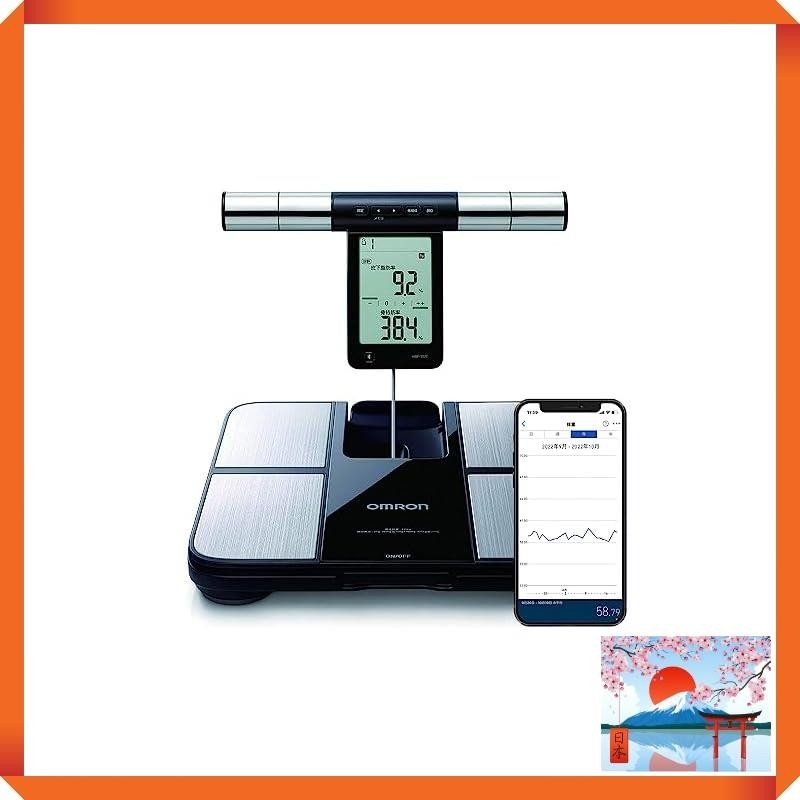 Omron body weight and composition scale KRD-703T smartphone compatible ...