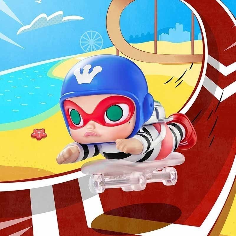 ของแท้อย่างเป็นทางการ POP MART MOLLY Instant Super Power ของเล่นฟิกเกอร ...