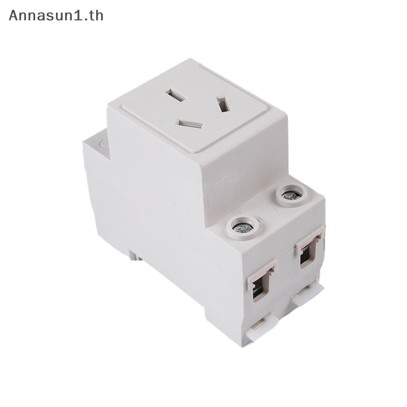 Annasun AC30 EU และ AU ประเภท 35 มม.DIN Rail Mount AC Power 10A 16A 25A 250V 440V 2/3/4/5 Pin ...