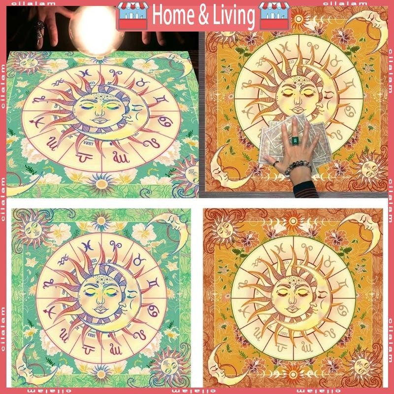 Ci 50x50 60x60 75x75 ซม.ไพ่ทาโรต์ผ้าปูโต๊ะเสื่อทํานายเกมกระดานOracles ...