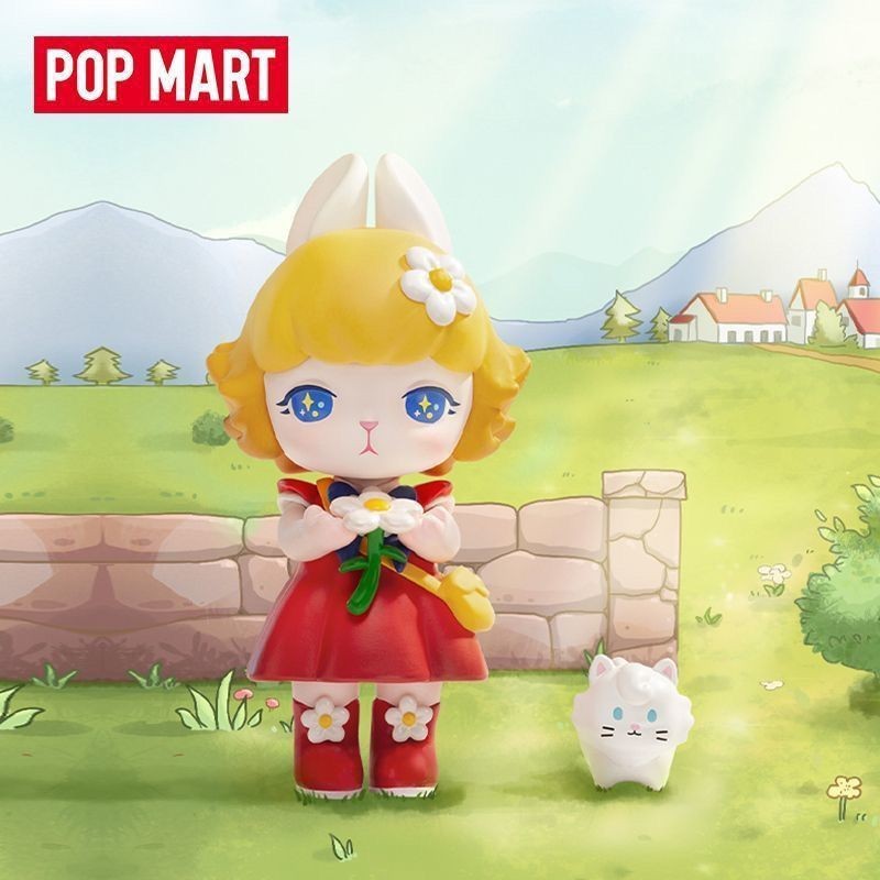 ของแท้ POPMART BUNNY Flower Fairy Series รูปสาวน่ารักเครื่องประดับ ...